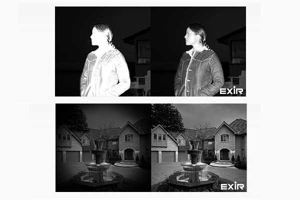 تکنولوژی EXIR چیست؟ | چه تاثیری در دید در شب دوربین مداربسته دارد؟